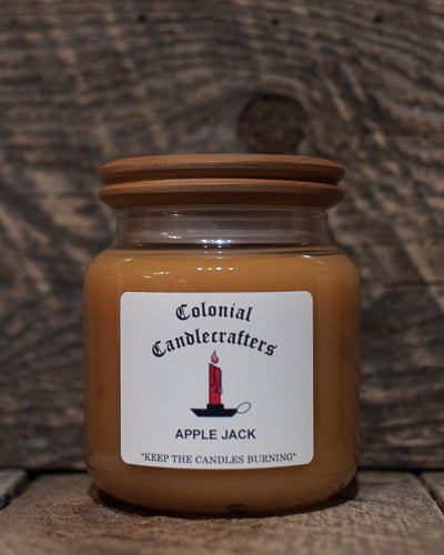 Applejack Jar Candles - Colonial Candlecrafters